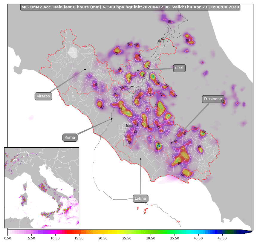 Piogge CONTINUE nel LAZIO: ecco L'EVOLUZIONE - Meteo Regione Lazio