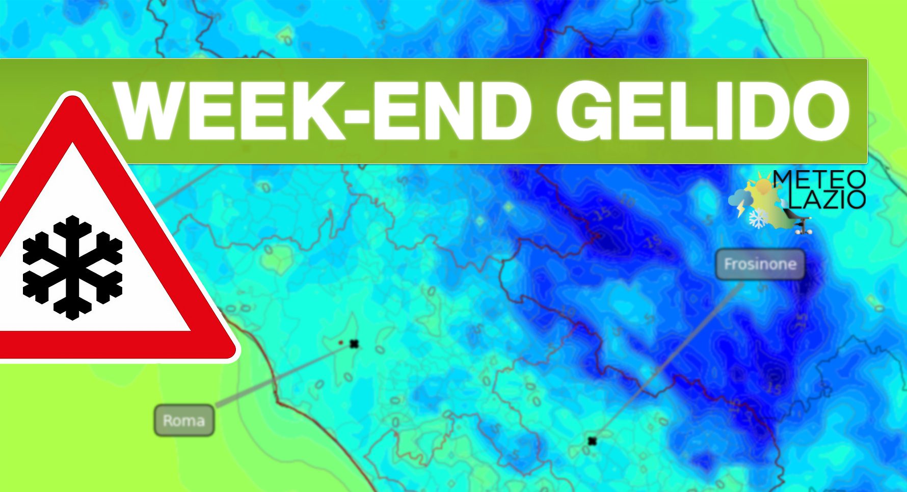 TEMPERATURE GELIDE: raggiunti i -14°C con GELATE fino in PIANURA - Meteo Regione Lazio