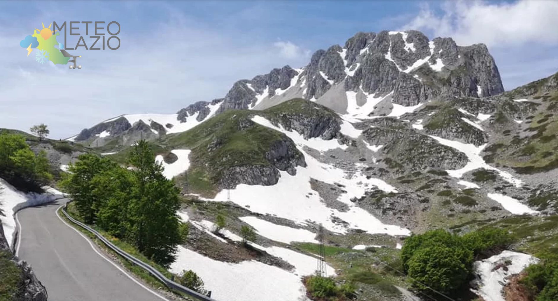 Strada turistica SS4 del TERMINILLO nel verde della primavera [GALLERY ...