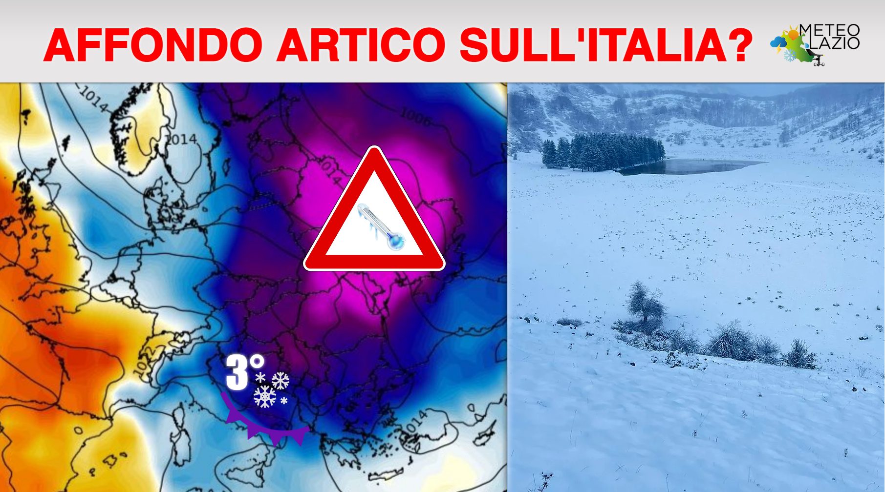 ARIA ARTICA sull'EUROPA ORIENTALE con TANTO FREDDO e NEVE - quali rischi per L'ITALIA nell ...
