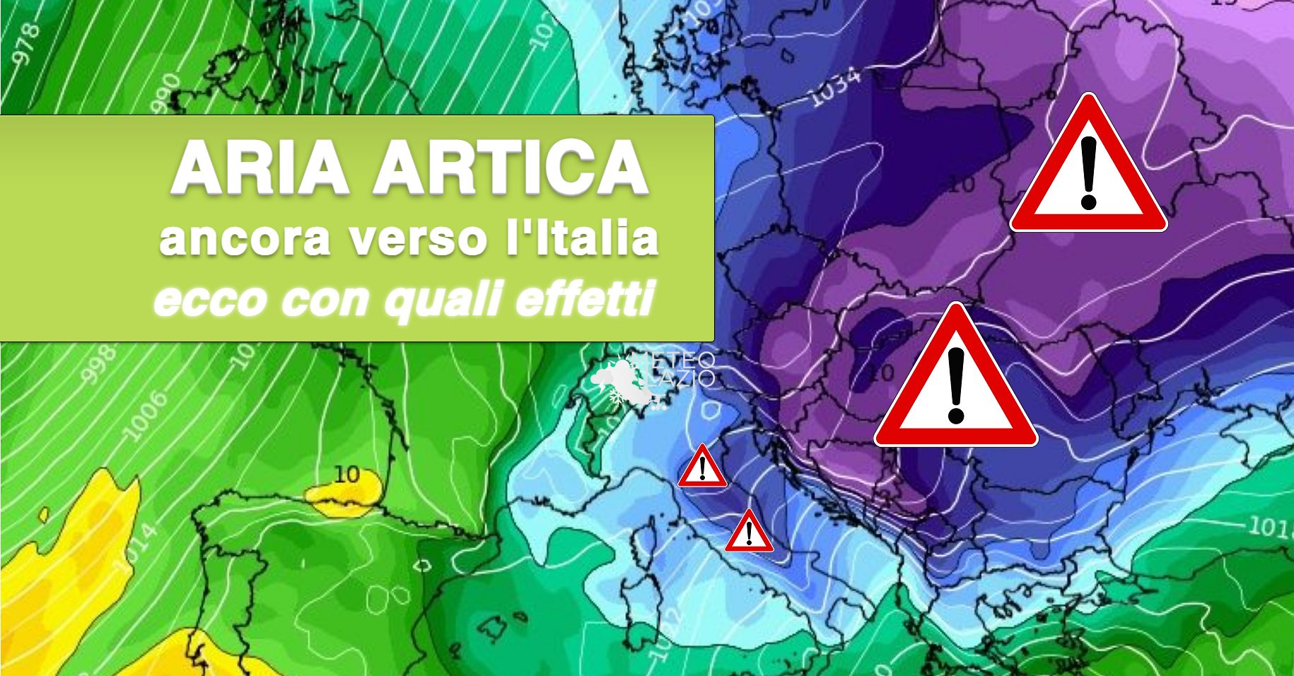 Inizio dicembre sotto la neve? Possibile ancora aria artica sul Lazio con tanto freddo, tutti i ...